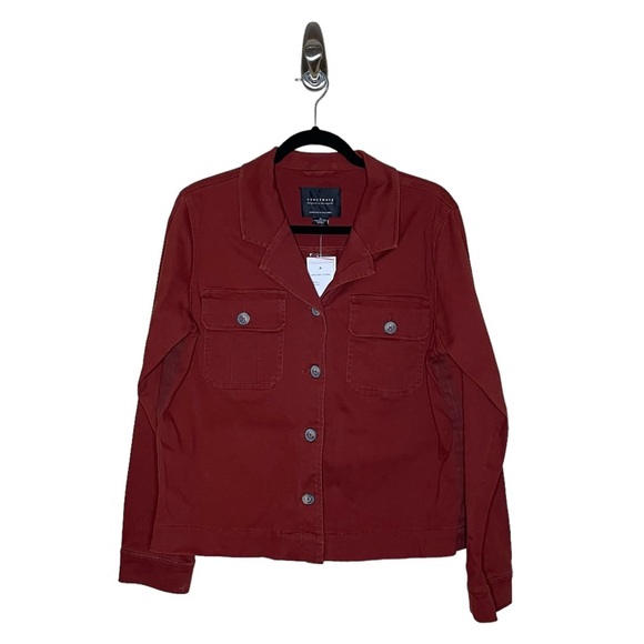 Sanctuary | Jackets & Coats | Sanctuary Two Pocket Shaket In Ruset Rust ...
